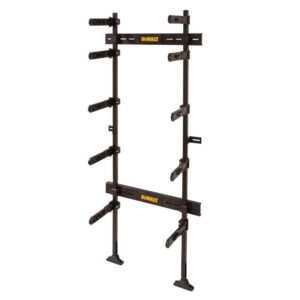 dewalt tool box storage rack, tough system, 440 lb capacity, garage storage system (dwst08260)