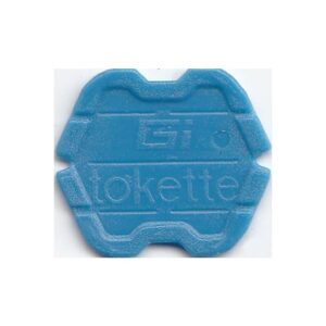 100 Tokettes Type 1 Greenwald (Gi) Laundry Tokens