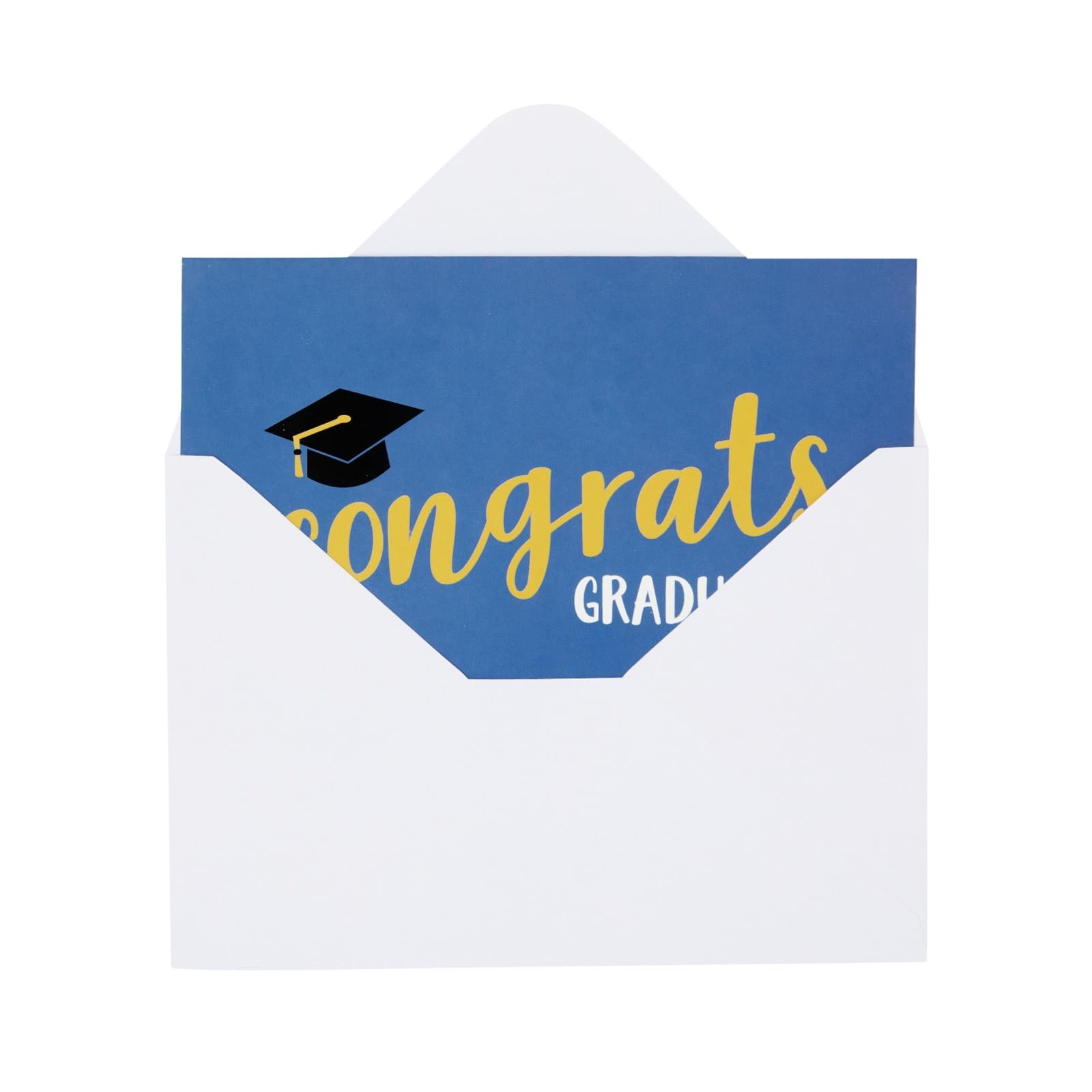 Juvale Graduation Cards Bulk Assortment - 36 Pack Congratulations Greeting Cards with Envelopes 4x6, 6 Designs - 2024 Graduation Party Supplies