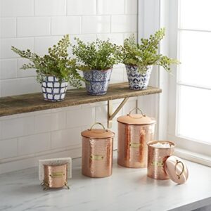 Mud Pie Kitchen Sponge Holder Caddy, Copper