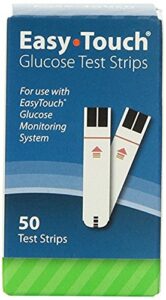 easy-touch glucose test strips 250 count