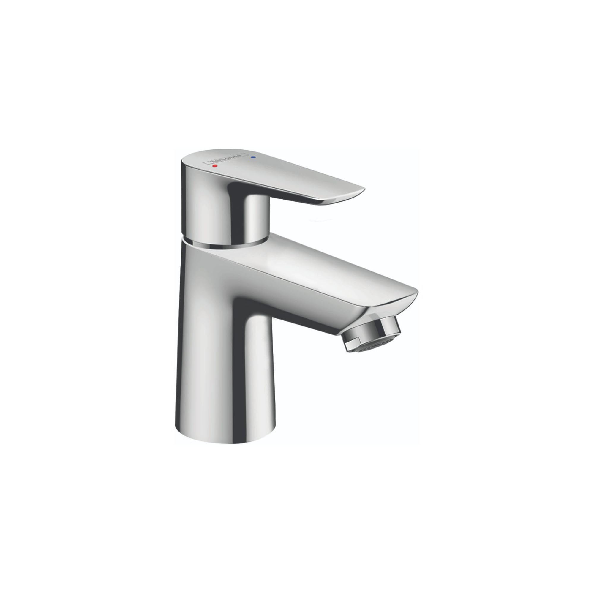 hansgrohe Talis E Modern Easy Install Easy Clean 1-Handle 1 5-inch Tall Bathroom Sink Faucet in Chrome, 71708001