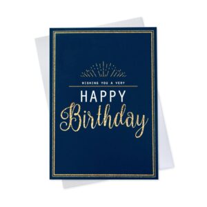 ceo cards - birthday greeting cards (golden rays), 5x7 inches, 25 cards & 26 white envelopes (b1703)