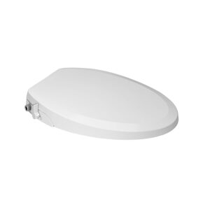 axent fb108 round front toilet seat with bidet function - no electrical outlet required