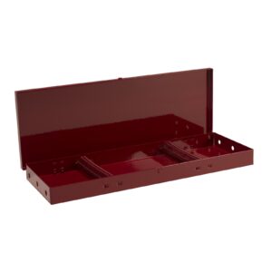 Andrew Mack BB-46 Ruby Red Brush Box for Storing Pinstriping Brushes