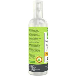 Only Natural Pet EasyDefense Flea and Tick Spray for Dogs and Cats - Natural Active Ingredients Geraniol and Peppermint Oil to Naturally Repel Fleas & Ticks - 8.5 oz Bottle