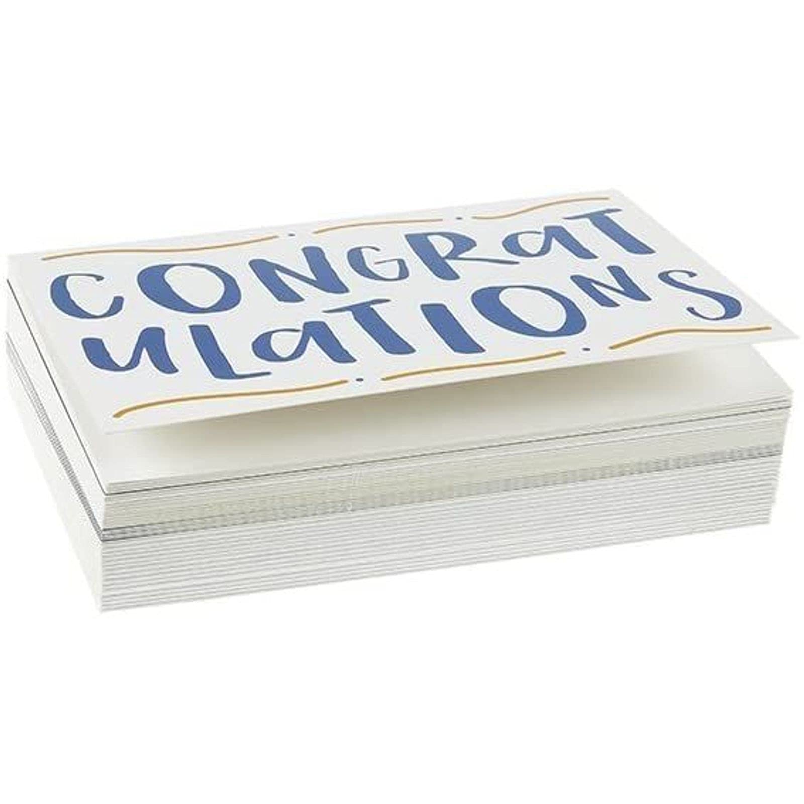 Juvale Graduation Cards Bulk Assortment - 36 Pack Congratulations Greeting Cards with Envelopes 4x6, 6 Designs - 2024 Graduation Party Supplies