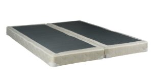 low profile split wood traditional box spring/foundation for mattress set,