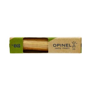 Opinel No. 8 - Stainless Steel Knife - Oak Handle