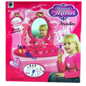 661-23 Toycity Light & Music Mirror Vanity Girls Toy Play Set