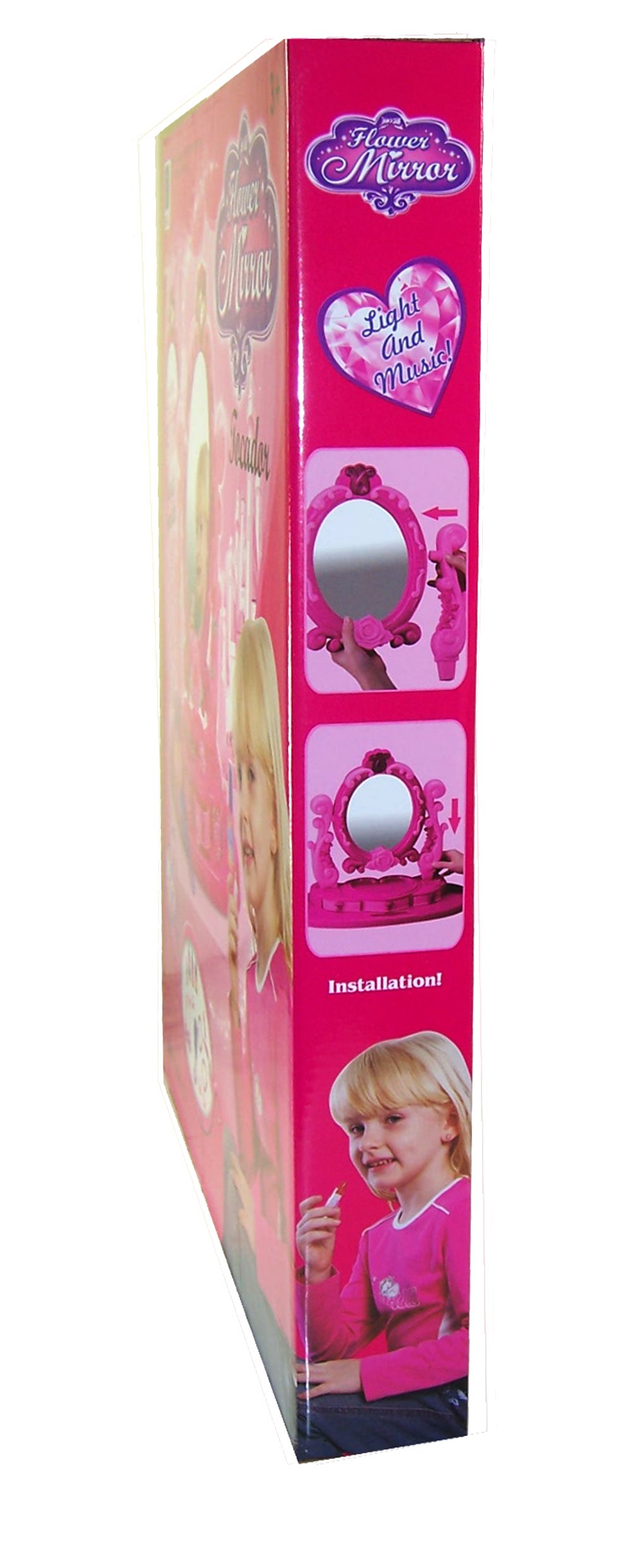 661-23 Toycity Light & Music Mirror Vanity Girls Toy Play Set