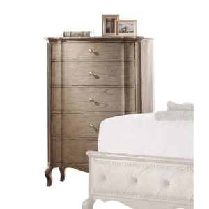 acme chelmsford chest - 26056 - antique taupe