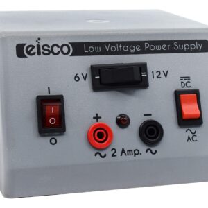 EISCO Low Voltage AC/DC Power Pack 6V/12V - 2 A - includes Power Supply