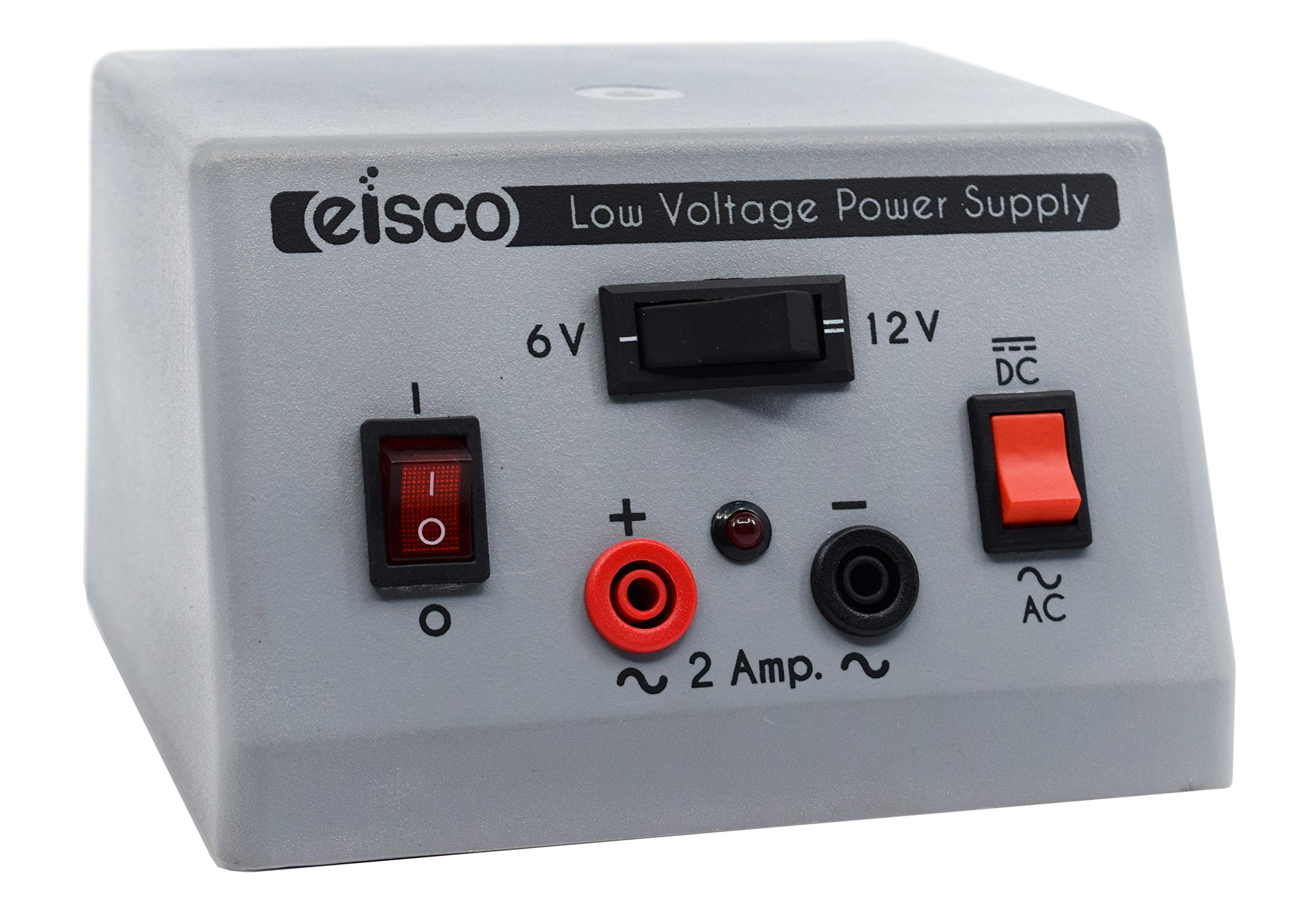 EISCO Low Voltage AC/DC Power Pack 6V/12V - 2 A - includes Power Supply