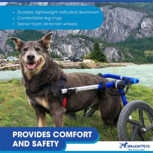 Walkin' Wheels Dog Wheelchair - for Med/Large Dogs 50-69 lbs - Veterinarian Approved - Dog Wheelchair for Back Legs