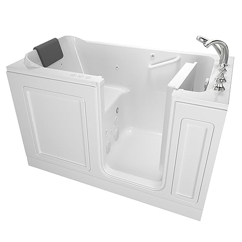 American Standard 3260.219.CRW Acrylic Whirlpool and Air Spa 32"x60" Right Side Door Walk-In Bathtub in White