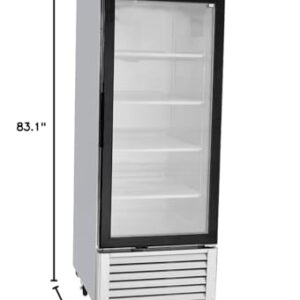 COMMERCIAL 1 GLASS DOOR FREEZER