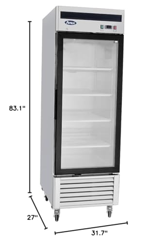 COMMERCIAL 1 GLASS DOOR FREEZER