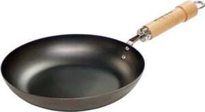 river light iron frying pan, extreme japan, 11.0 inches (28 cm), induction compatible, made in japan, wok