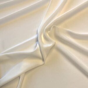 rayon challis fabric 100% rayon 53/54" wide sold by the yard many colors (ivory, 1 yard)