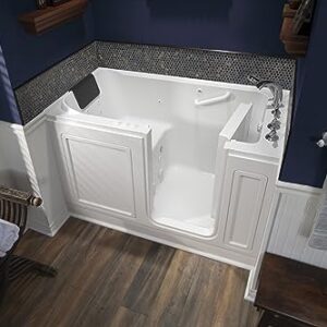 American Standard 3260.219.CRW Acrylic Whirlpool and Air Spa 32"x60" Right Side Door Walk-In Bathtub in White