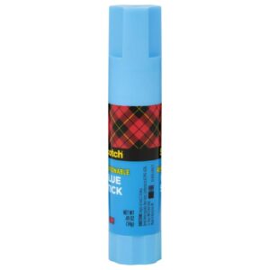 Removable Restickable Glue Stick.49oz, Repositionable Stick (3-Pack)