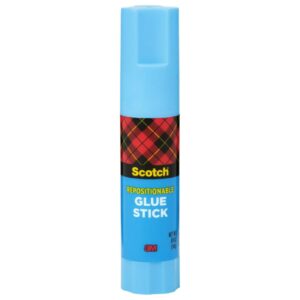 Removable Restickable Glue Stick.49oz, Repositionable Stick (3-Pack)