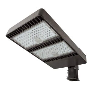 led parking lot lights 200w - direct wiring ac 100-277v led shoebox pole light - 26000lm 5000k daylight street lighting - ip65 waterproof outdoor large area lighting etl dlc listed