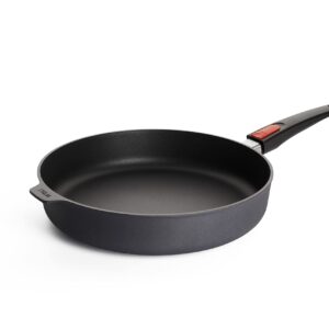 Woll Diamond Lite high rim pan - inductive -, diameter 32 cm, 7 cm high, with removable handle - suitable for all types of stoves, cast aluminum, non-stick coating, oven-safe, anthracite, 1 piece