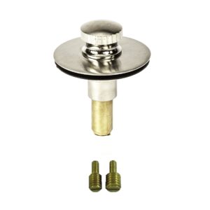 universal lift n lock (push pull) bath tub/bathtub drain stopper includes 3/8" and 5/16" fittings