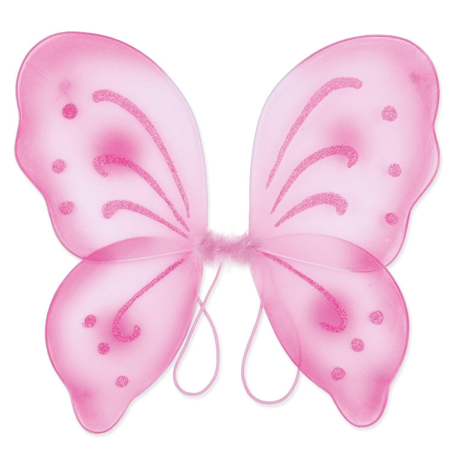 Beistle Pink Nylon Fairy Wings