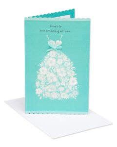 american greetings bridal shower card (amazing woman)