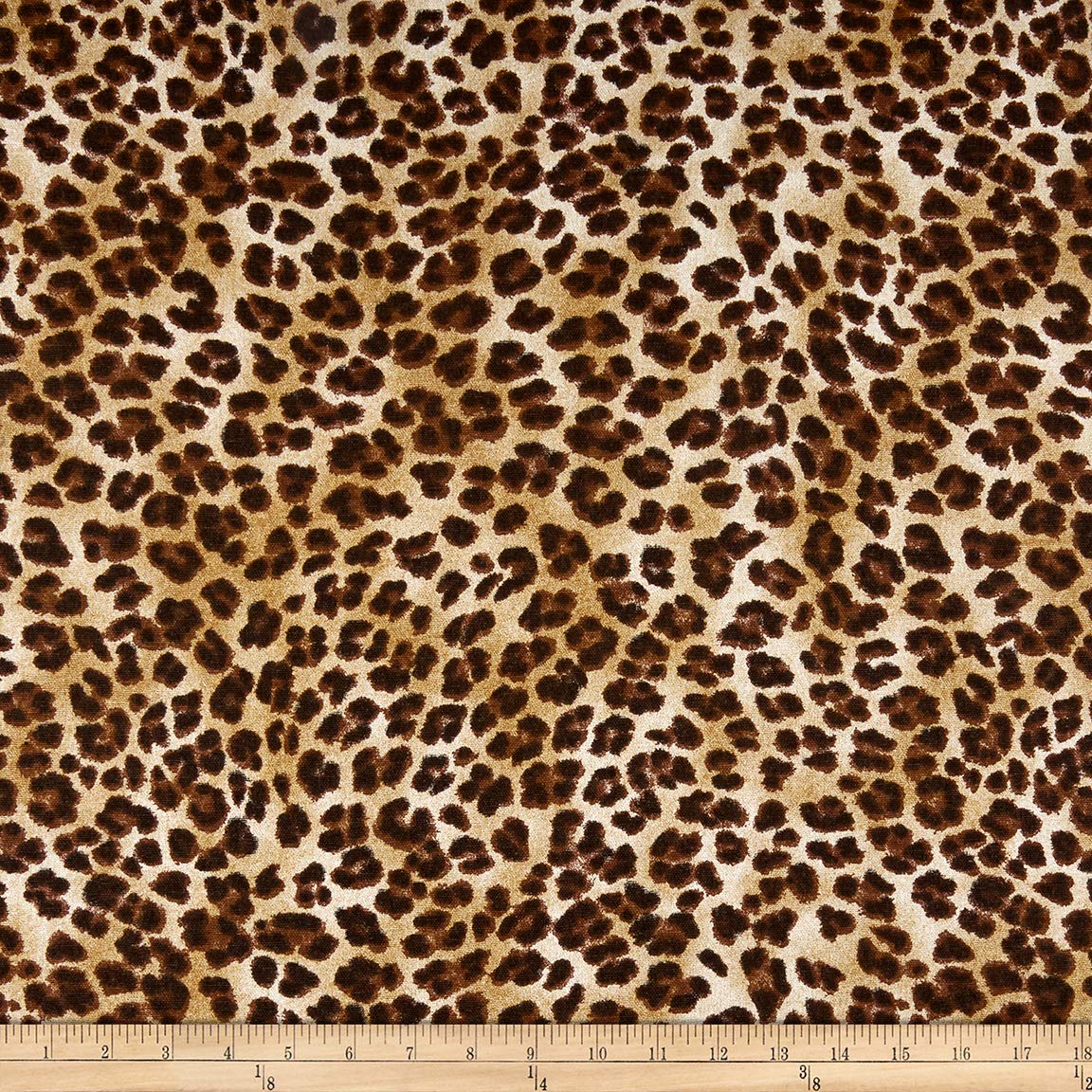 Premier Prints Amazon Leopard Sand, Fabric by the Yard