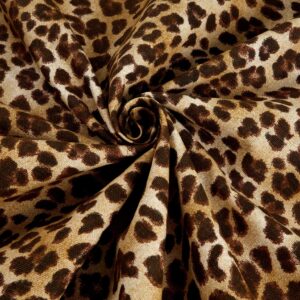 Premier Prints Amazon Leopard Sand, Fabric by the Yard