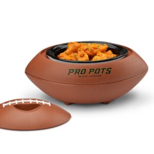 pro pots 1.5-quart football slow cooker