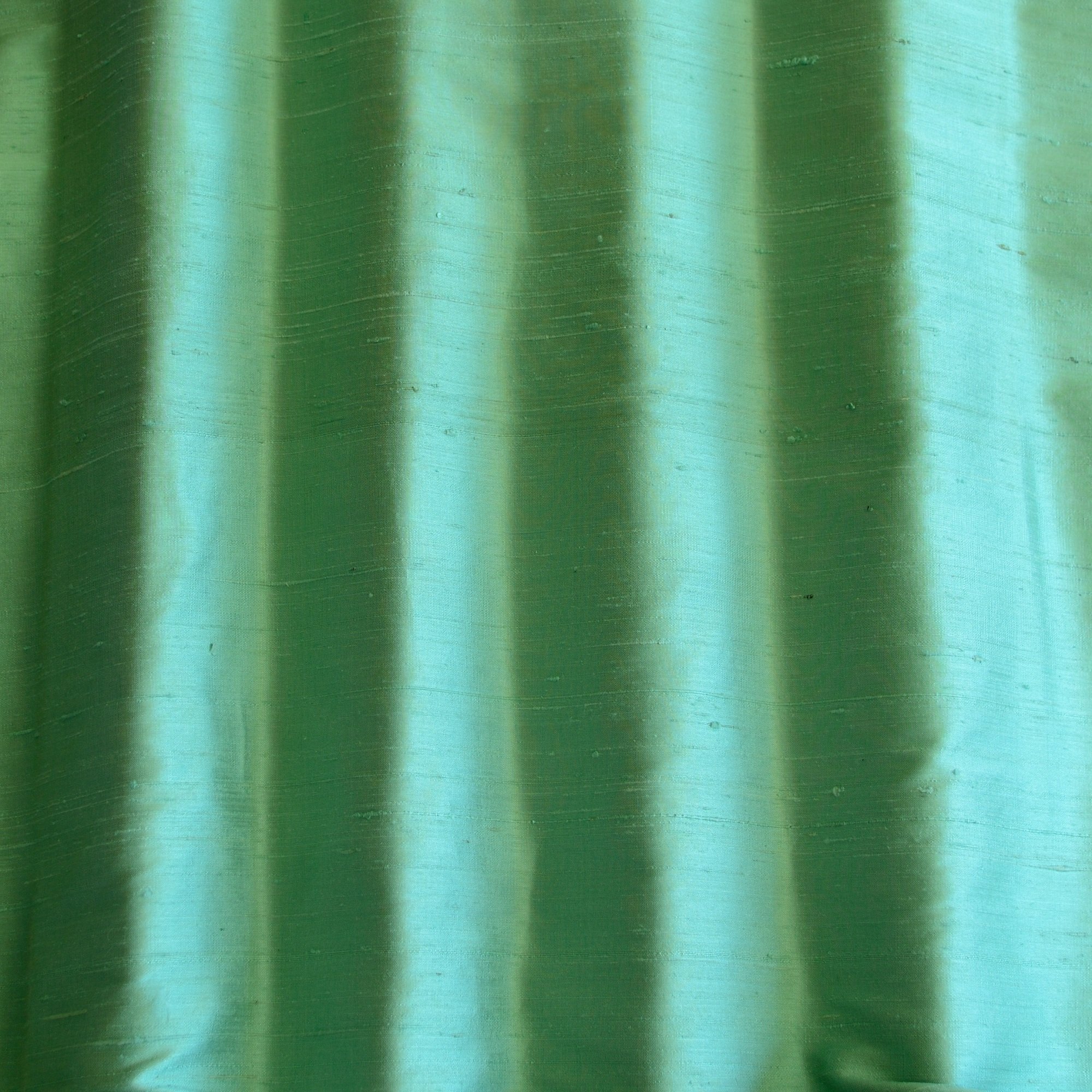 54" Wide - Seafoam Green Dupioni Silk, 100% Silk Fabric, by The Yard