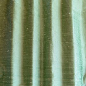 Iridescent Ice Green Dupioni Silk, 100% Silk Fabric, by The Yard, 44" Wide