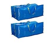 ikea 901.491.48 frakta storage bag, blue, 8 pack