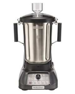 hamilton beach commercial hbf1100s culinary blender, 1 gal/4 l, powerful precision with great results, 19.25" height, 12" width, 15" length, grey