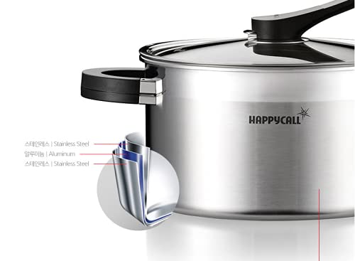 Happycall Stainless Steel Source Pots (6.3qt)