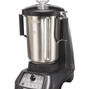 Hamilton Beach Commercial HBF1100S Culinary Blender, 1 gal/4 L, Powerful Precision with Great Results, 19.25" Height, 12" Width, 15" Length, Grey