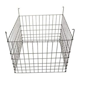 garden wire compost bin 36x36x30 inches, green, garden bed fencing