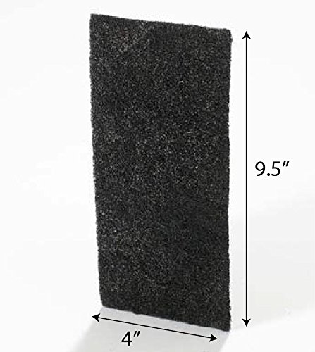 Nispira Activated Carbon Pre Filter Compatible with Holmes AER1 Air Purifier HAPF30AT HEPA Air Filter - 9.5” x 4” x 0.25” (4 Carbon Filters)