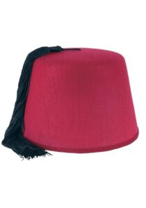 beistle felt fez hat