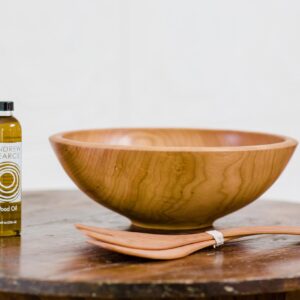 Andrew Pearce Premium Walnut Wood Oil Bowl Conditioner 8oz - Wooden Bowl and Cutting Board Oil