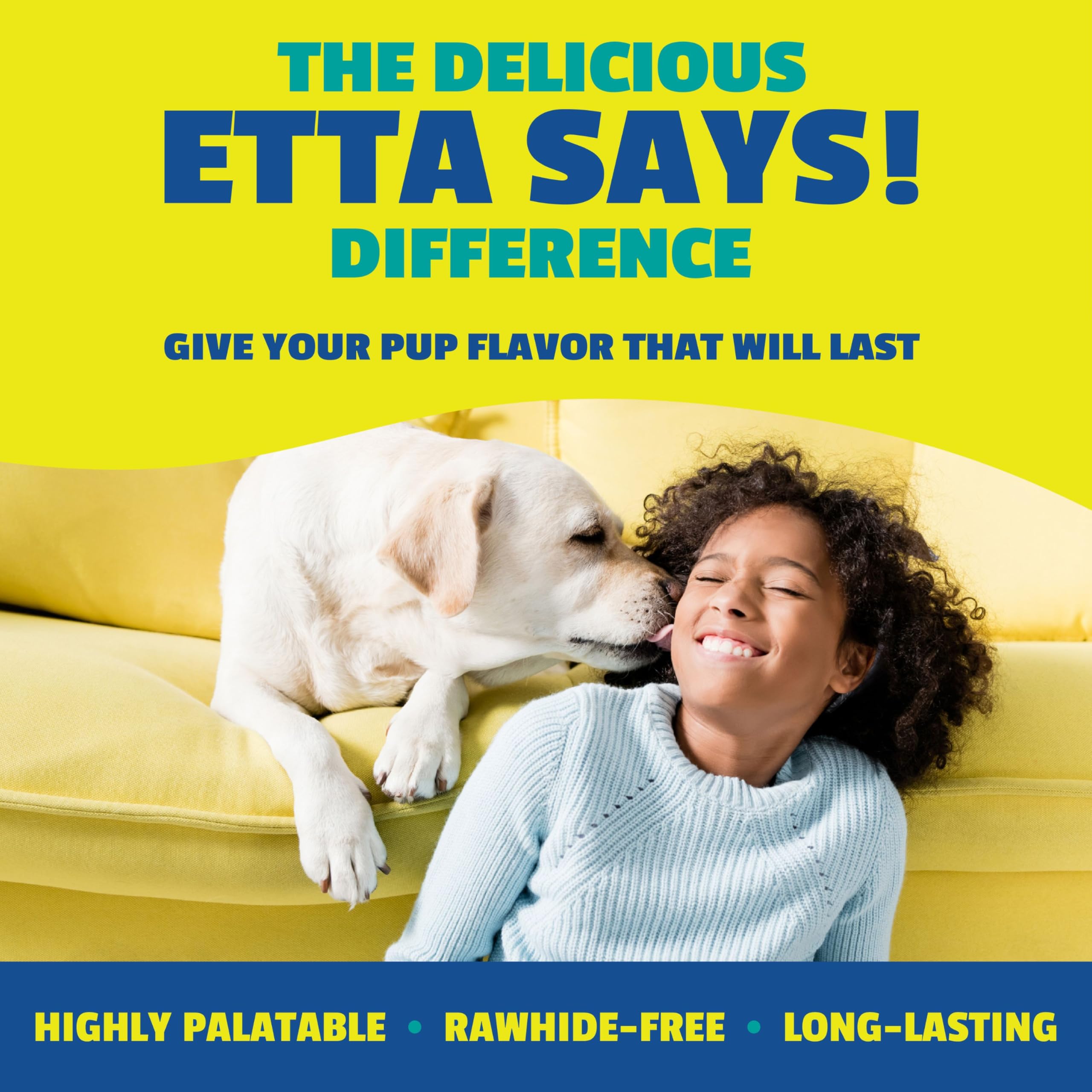 etta says! Flavor Fusion - All Natural Rawhide Free Chews for Dogs 2oz Chew - Duck and Pumpkin - Made in The USA (12 Count Pack of 1)