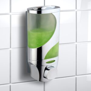 HotelSpaWave Luxury Soap/Shampoo/Lotion Modular-Design Shower Dispenser System (Pack of 2)