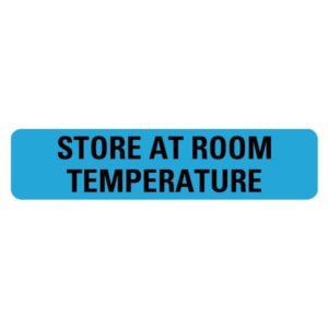 labelvalue.com | store at room temperature medical labels lv-mqc16