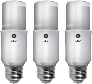 ge lighting 75184 a19 led lamp 9 watt e26 medium base 800 lumens 80 cri 2700k bright stik