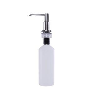 nantucket sinks' nssd-bn brushed nickel soap dispenser